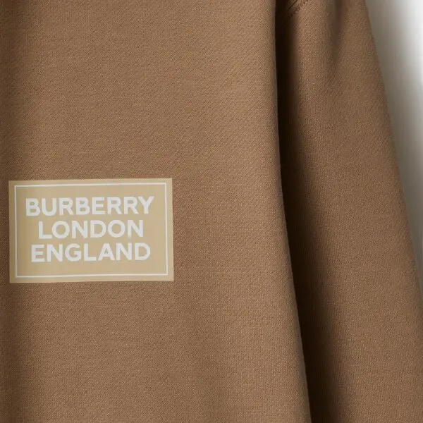 Burberry Hooded Long-sleeved Sweater