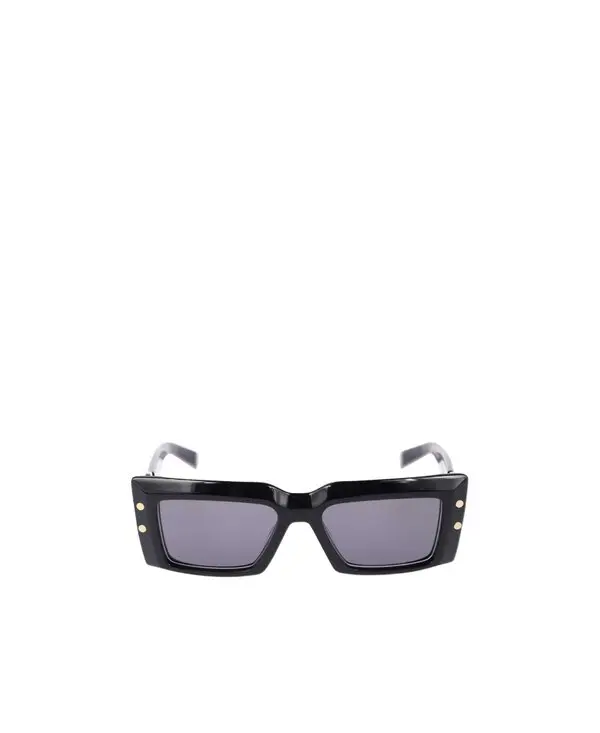 Balmain Imperial Square Frame Sunglasses - Black