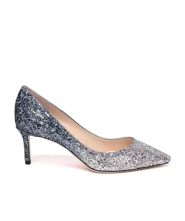 JIMMY CHOO Romy 60 Glitter Pumps - Multicolor