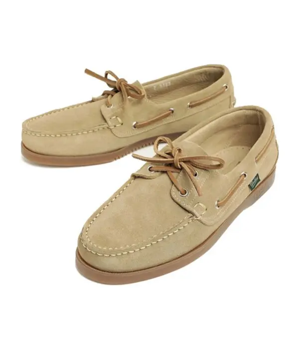 Paraboot Barth Boat Shoes - Nude