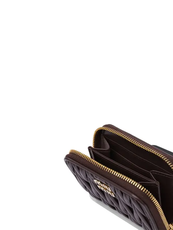 Miu Miu Zip Wallet - Black
