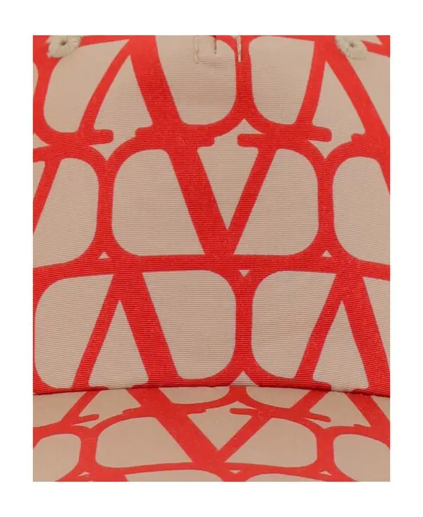 Valentino Garavani All-over Logo Print Baseball Cap