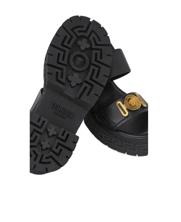 Versace Medusa Biggie High-heeled Sandals