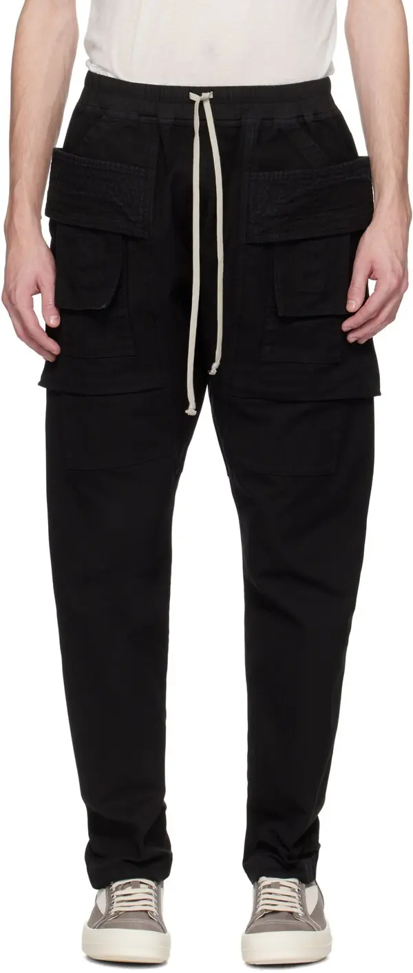 Rick Owens Drawstring Cargo Pants