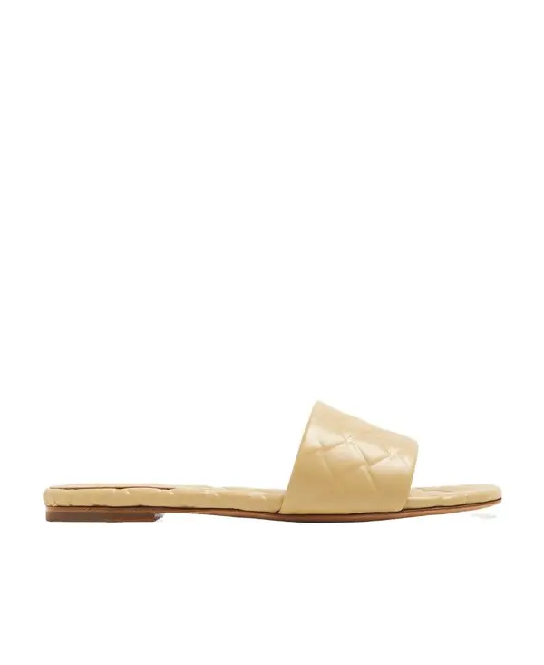 Bottega Veneta Quilted Slip-on Sandals