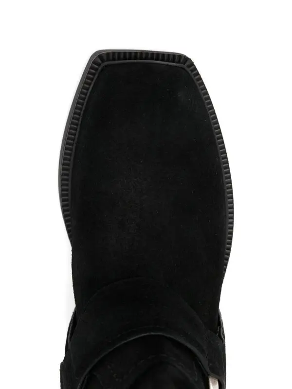 VIC MATIE Harness Ankle Boots - Black