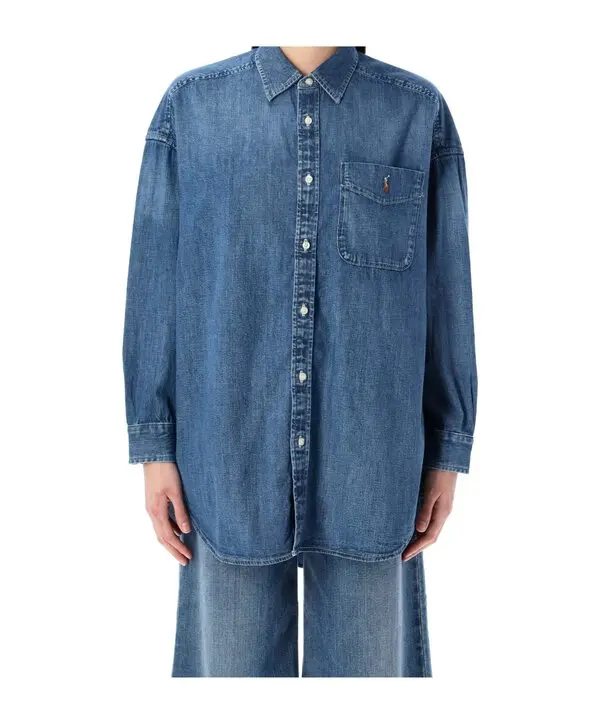 Polo Ralph Lauren Oversize Long Denim Shirt