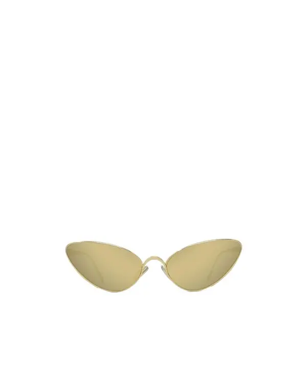 Loewe Cat Eye Frame Sunglasses - Golden