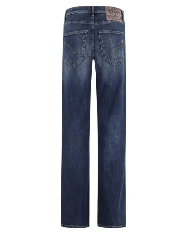 DONDUP Wide-leg Button-fly Jeans - Blue