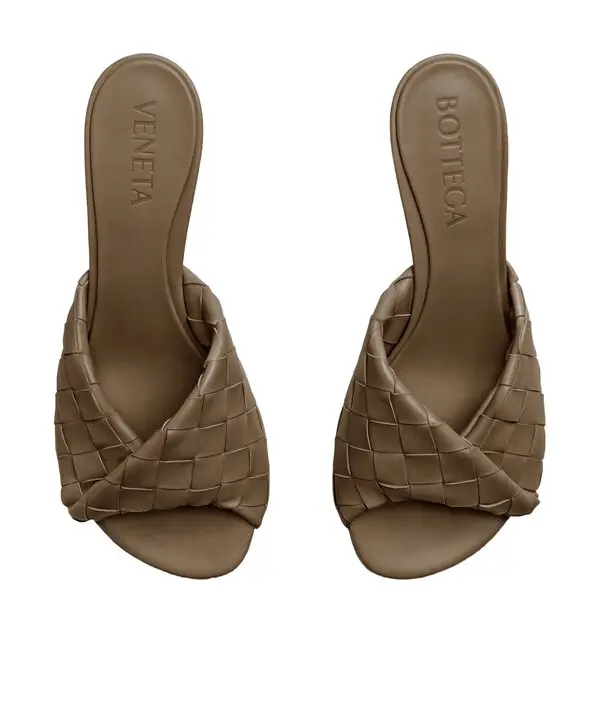 Bottega Veneta Blink Folded Mules - Green