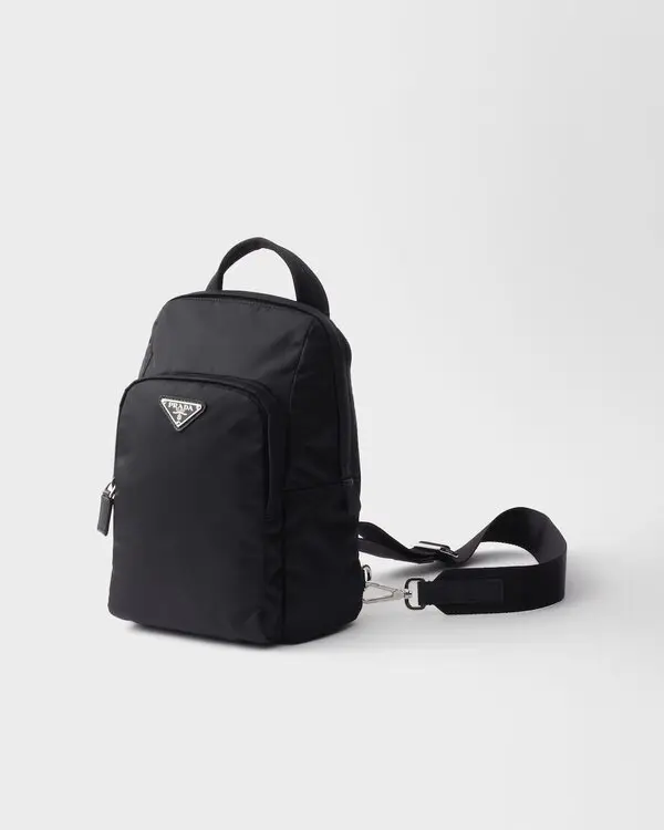 Prada Triangle-logo Zipped Backpack