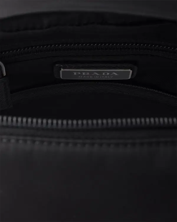 Prada Triangle-logo Zipped Backpack