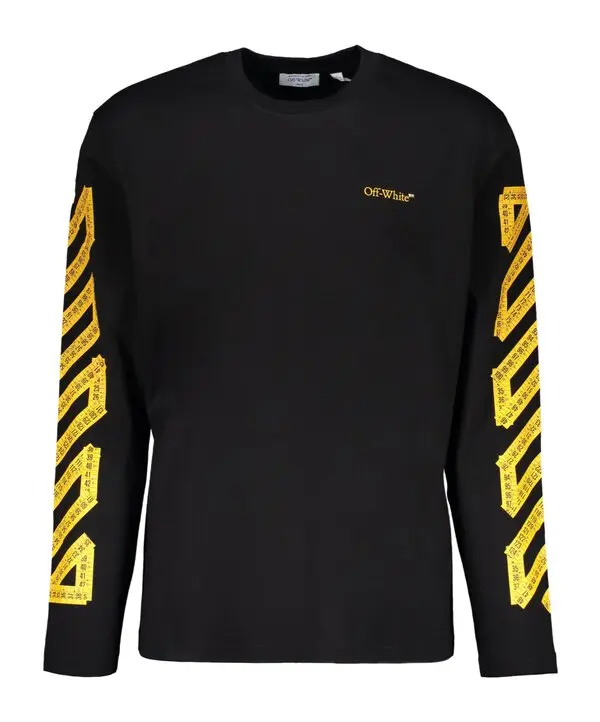 Off-White Logo Detailed Long-sleeve T-shirt