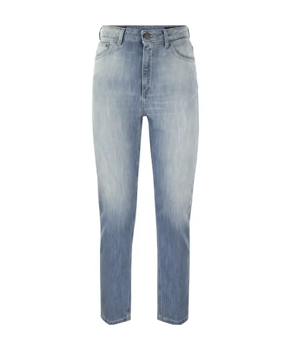 DONDUP Cindy Straight-leg Jeans - Gray