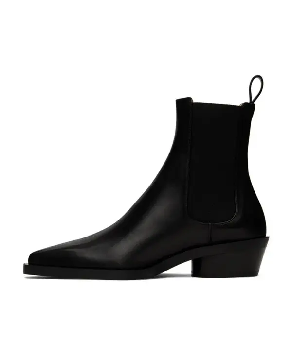 Proenza Schouler Bronco Slip-on Chelsea Boots - Black