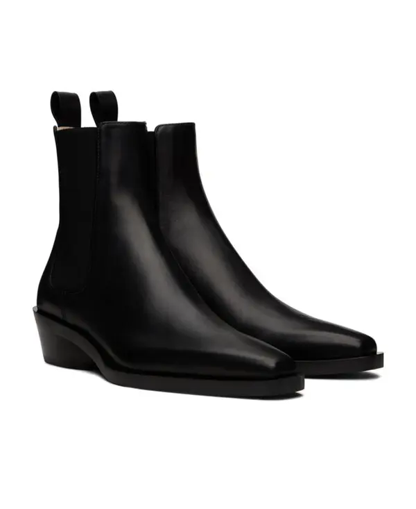 Proenza Schouler Bronco Slip-on Chelsea Boots - Black