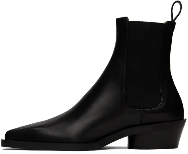 Proenza Schouler Bronco Slip-on Chelsea Boots - Black