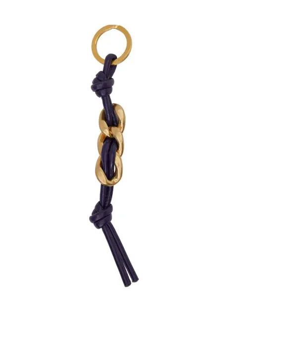 Bottega Veneta Knotted Chain-link Keyring