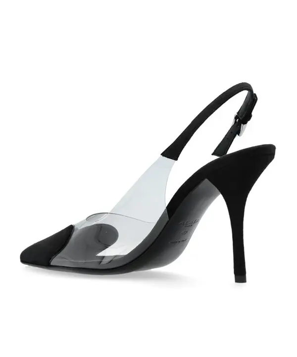 Alaïa 100mm Le Cœur Heart-shaped Slingback Pumps