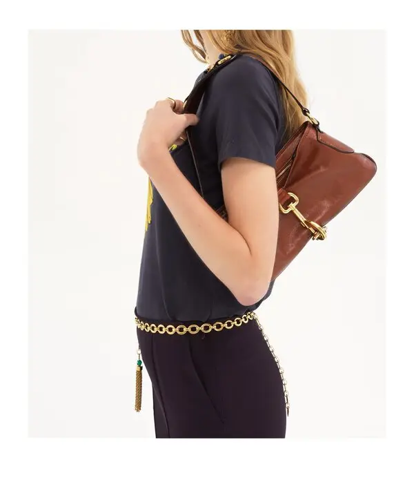 Chloé Kerala 25 Shoulder Bag - Dark Ebony