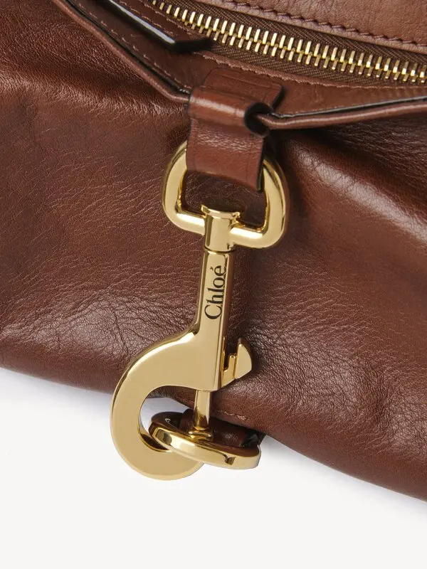 Chloé Kerala 25 Shoulder Bag - Dark Ebony