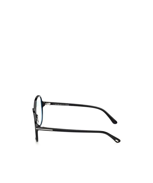 TOM FORD Geometric Flat Mirror Eyeglasses