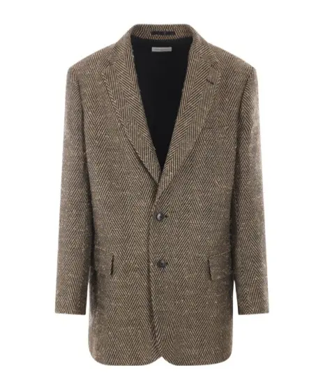 Dries Van Noten Single-breasted Blazer - Green