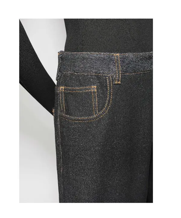 Alaïa Contrast Stitching Jeans