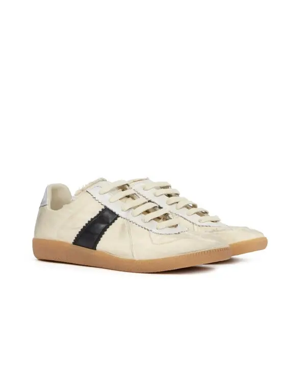 MAISON MARGIELA Replica Round Toe Sneakers - Nude