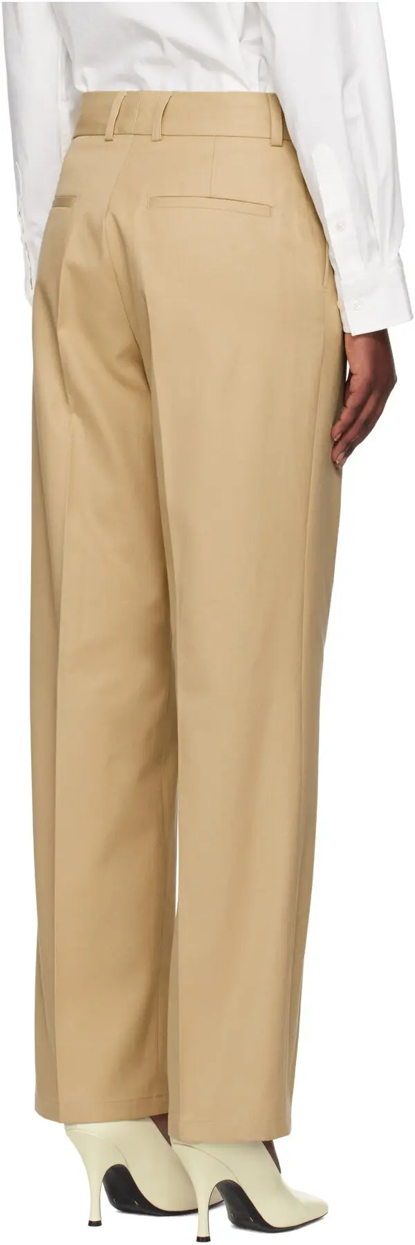 Filippa K Tailored Cotton Pants - Nude
