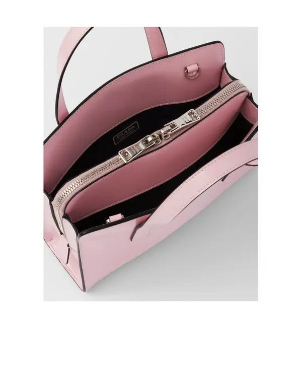 Prada Re-edition 1995 Brushed-leather Mini Handbag