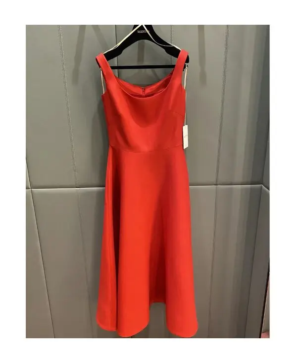 Valentino Garavani Crepe Couture Midi Dress