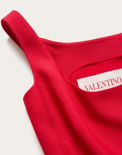 Valentino Garavani Crepe Couture Midi Dress