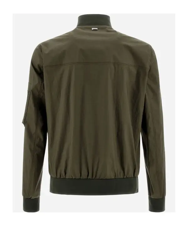 Herno Lightweight Bomber Jacket - Brown