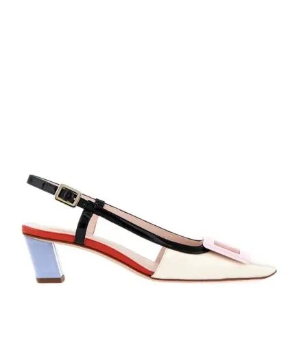 ROGER VIVIER Slingback Pumps With Buckle Detail