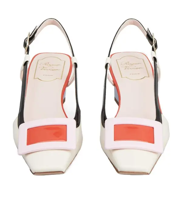 ROGER VIVIER Slingback Pumps With Buckle Detail