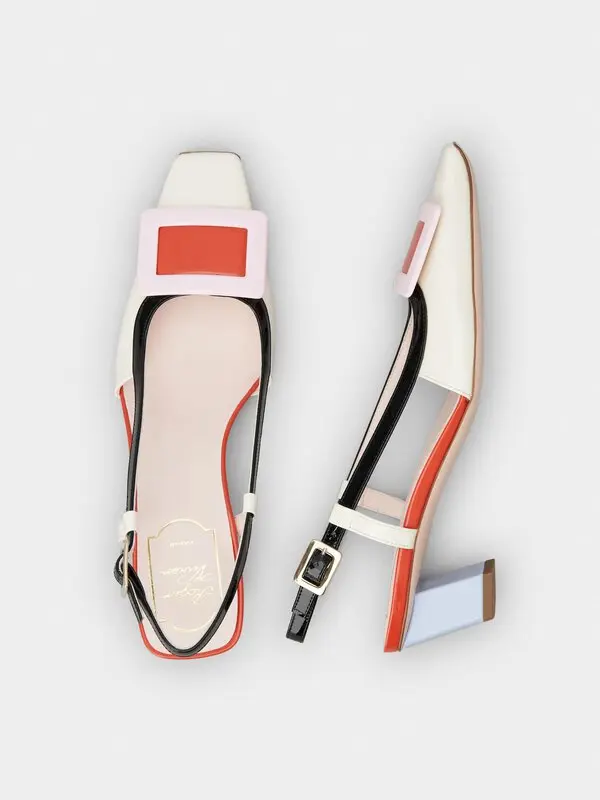 ROGER VIVIER Slingback Pumps With Buckle Detail