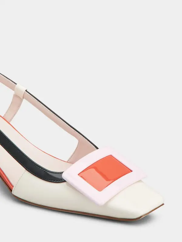 ROGER VIVIER Slingback Pumps With Buckle Detail