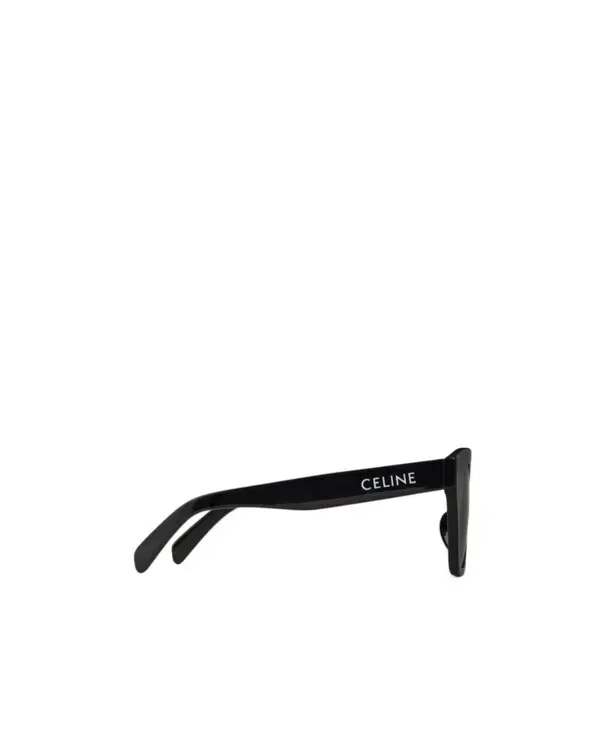Celine Acetate Square Frame Sunglasses - Black