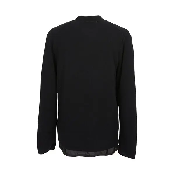 Comme Des Garçons V-neck Long-sleeved Sweater With Button Closure