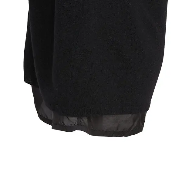 Comme Des Garçons V-neck Long-sleeved Sweater With Button Closure