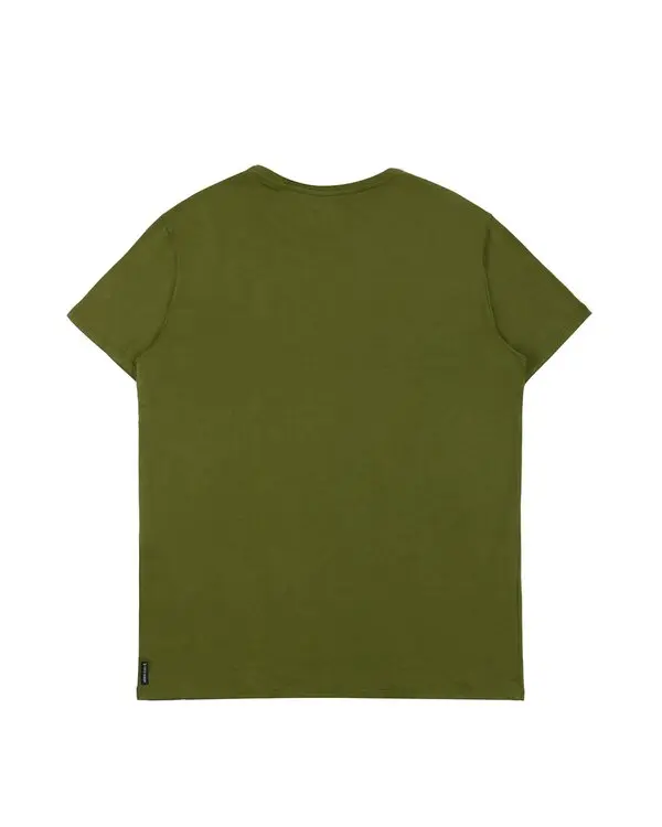 Emporio Armani Round Collar Printed T-shirt