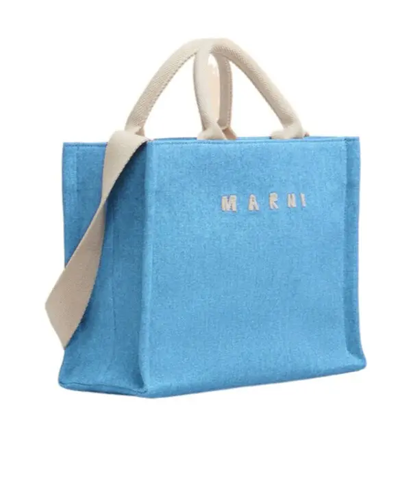 Marni Denim Tote Bag