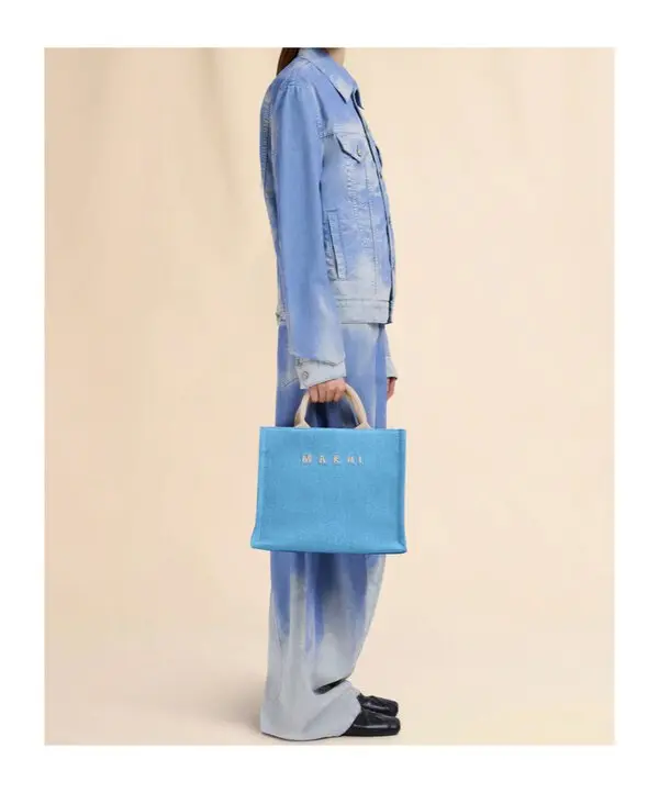 Marni Denim Tote Bag