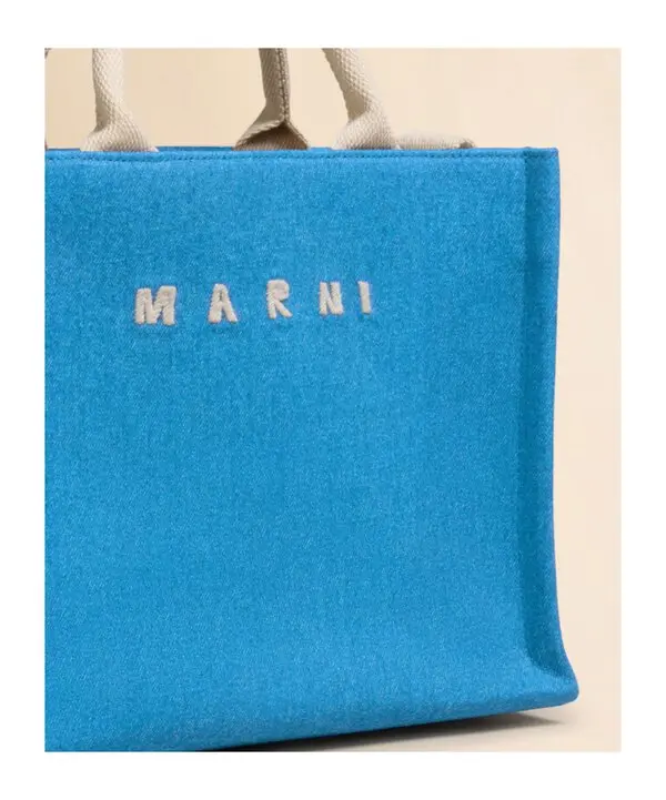 Marni Denim Tote Bag