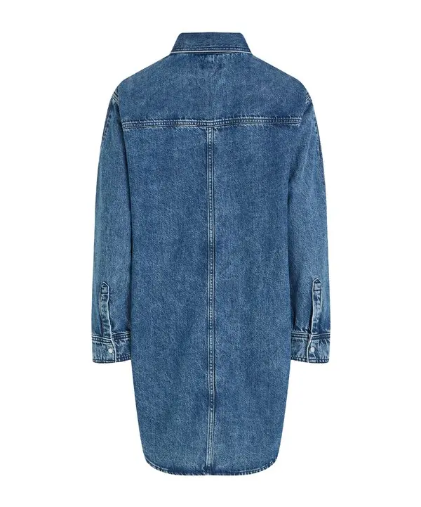 Tommy Hilfiger Long-sleeved Denim Shirt Dress