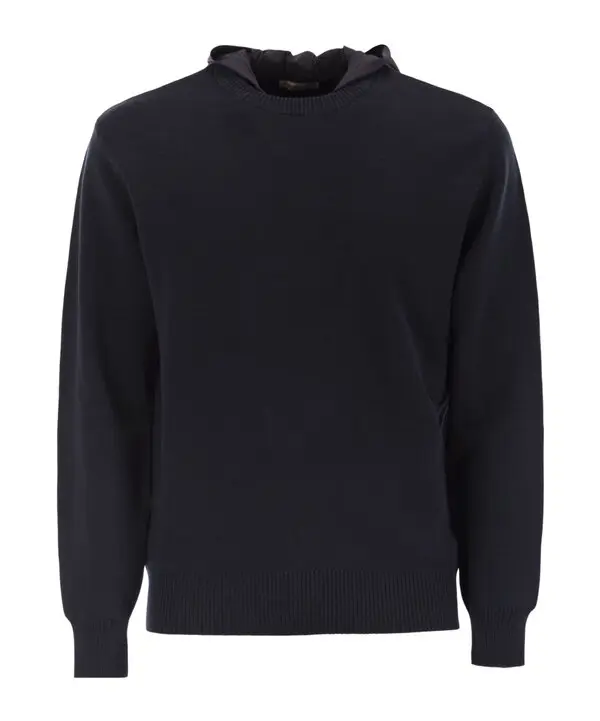 Herno Hooded Sweatshirt - Black