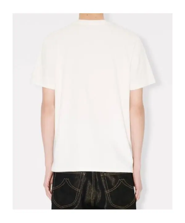 Kenzo Boke Flower' Embroidered Slim T-shirt In Cotton