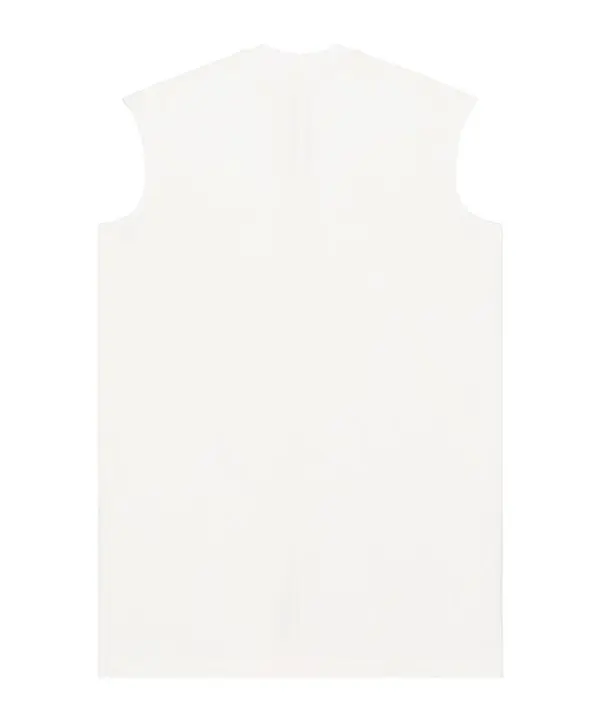 Rick Owens Sleeveless Round Neck Tank Top - White