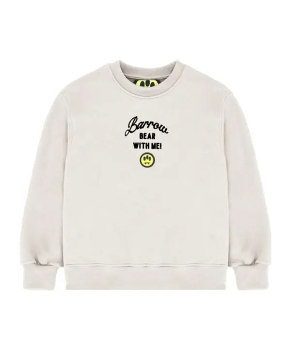 BARROW Graphic-print Sweatshirt - Cream